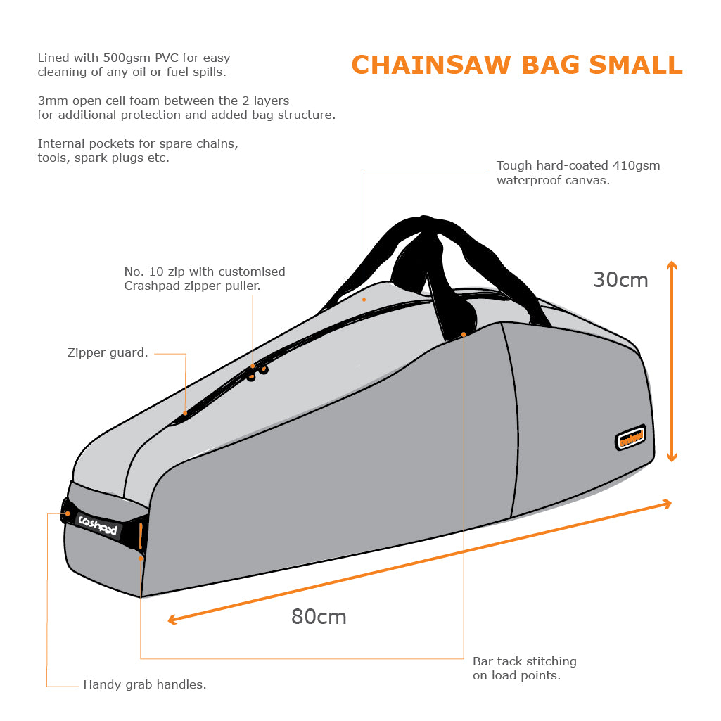 Chainsaw Bag - Storm - CRASHPAD